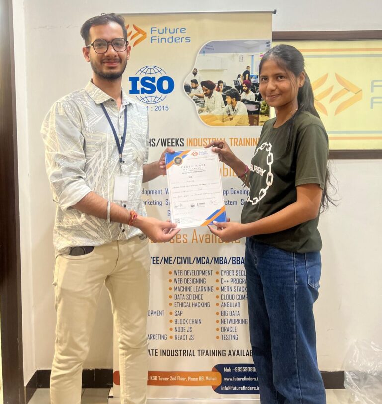 Industrial Training in Mohali | Future Finders